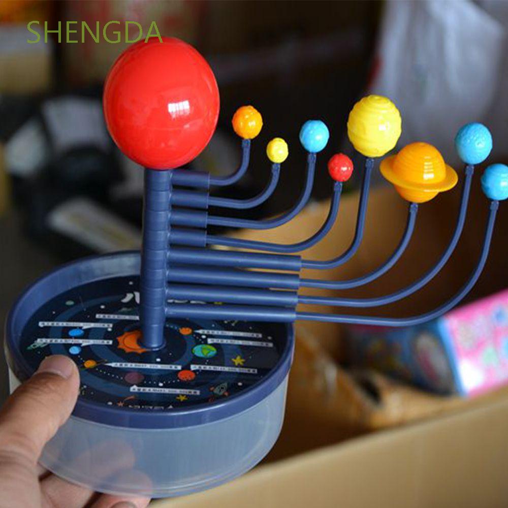 SHENGDA Funny Toys 3D 9 Planets Solar System Model Set Assembling ...