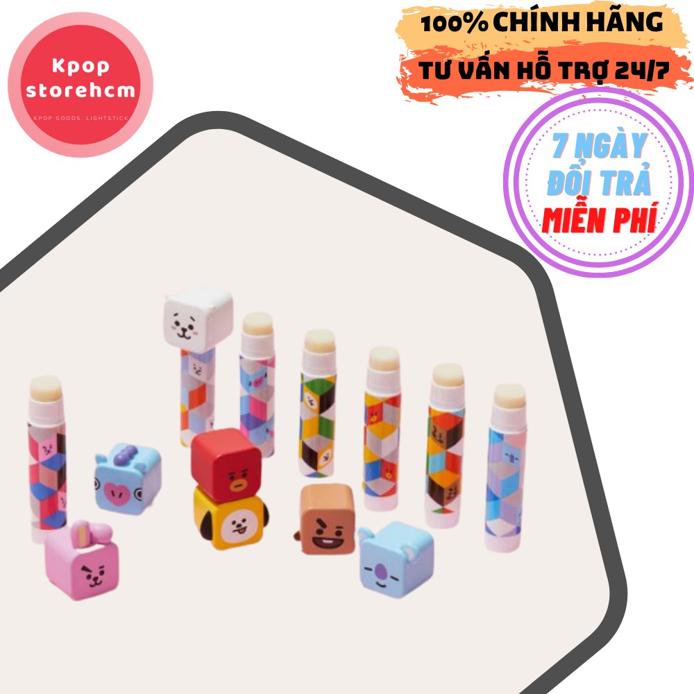 Genuine Korean BT21 Figure Lip Balm BTS KPOPSTOREHCM | Shopee Singapore