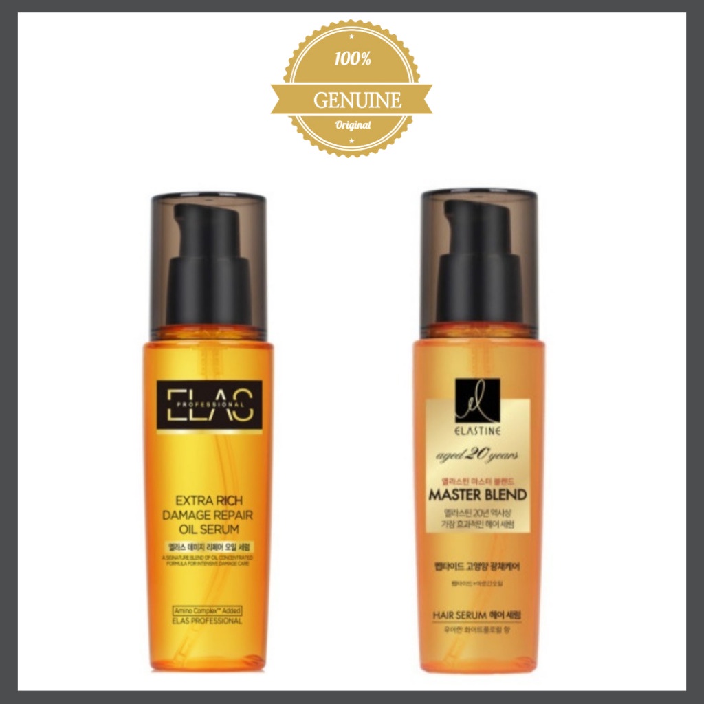 [Elastine] Extra Rich Damage Repair Oil Serum 95ml Professional / Master Blend Hair Serum 95ml ...