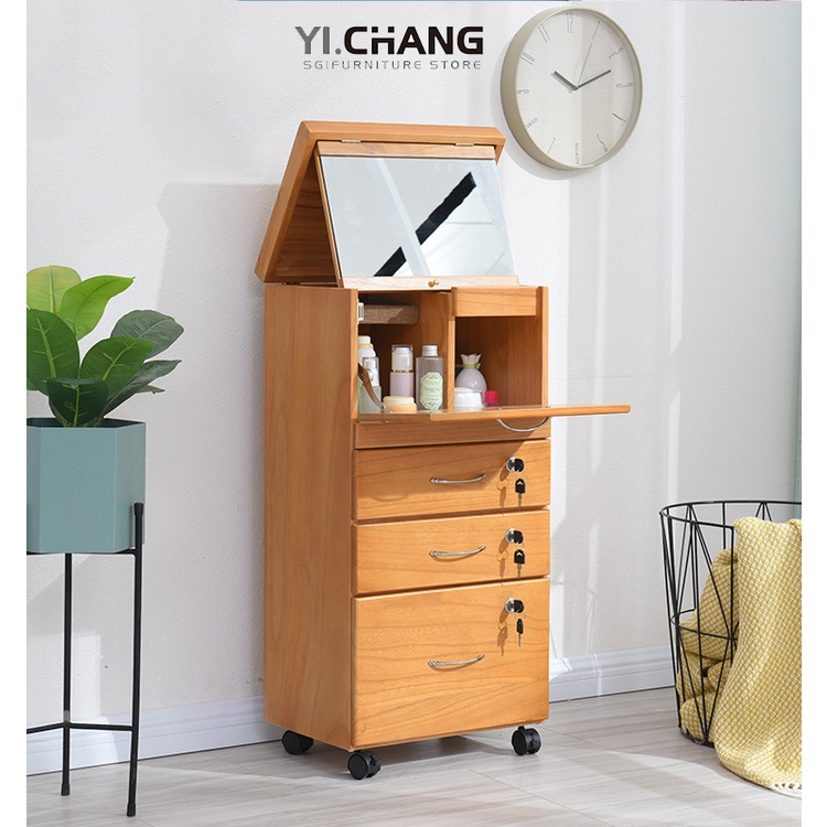YICHANG Dresser Bedroom Dressing Table Small Family Modern Simple ...