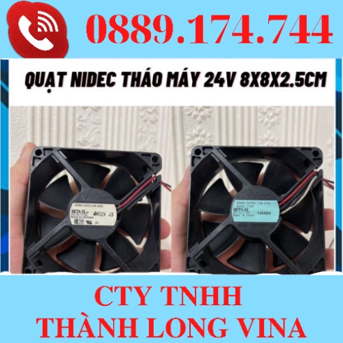 New Product 24V 8x8 Nidec Heatsink Fan Disassemble Goods Remove The ...