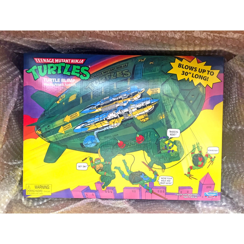 Teenage Mutant Ninja Turtles TMNT Classic Turtle Blimp Wacky Attack ...