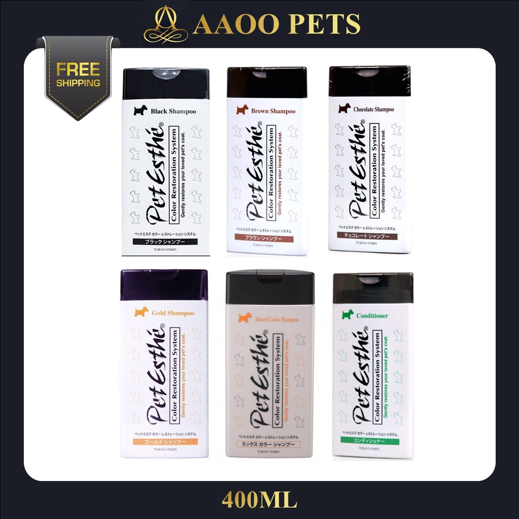 Pet Esthe Color Restoration System Pets Shampoo & Conditioner 400ML ...
