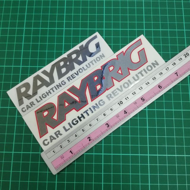 Sticker raybrig(chrome) | Shopee Singapore