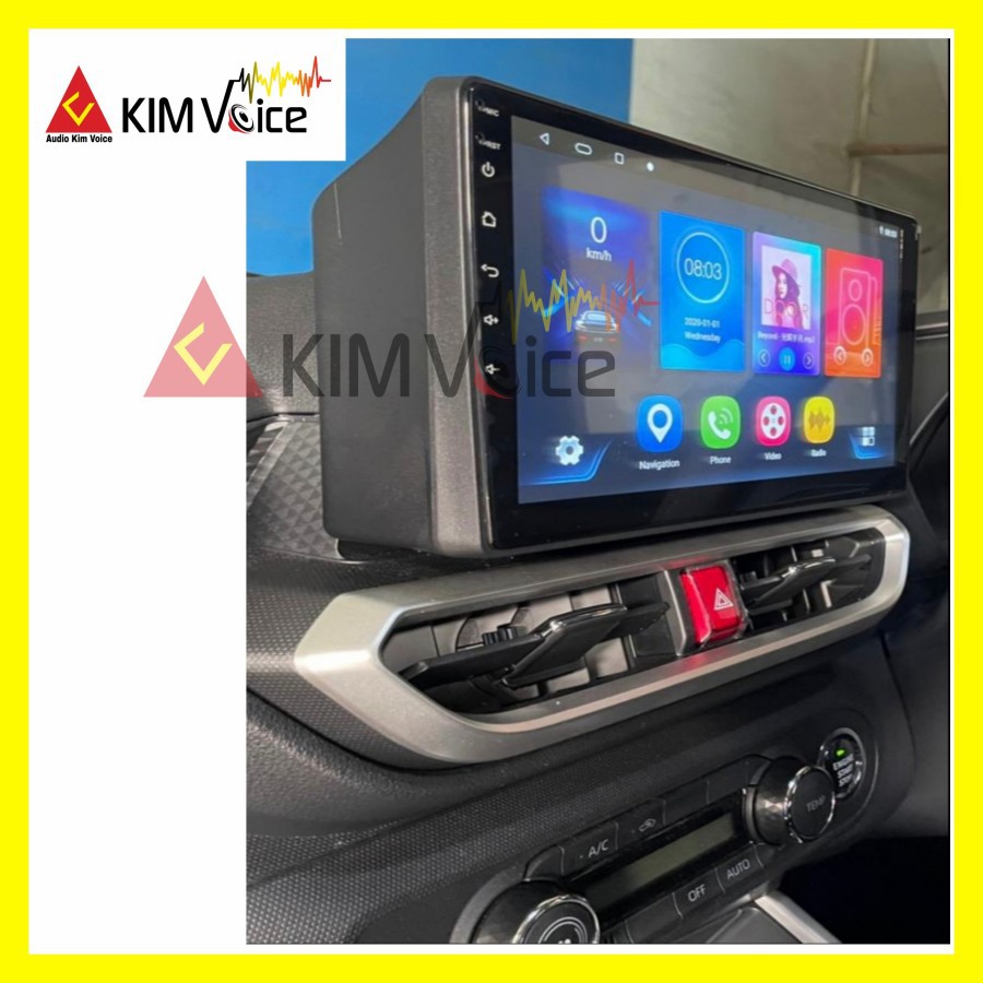 10in android head unit Frame for toyota Raize | Shopee Singapore