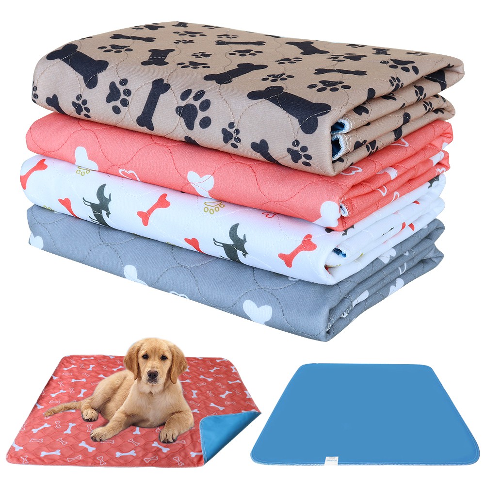 Water Absorb Pet Pee Mat Reusable Dog Cage Mats Large Puppy Training ...