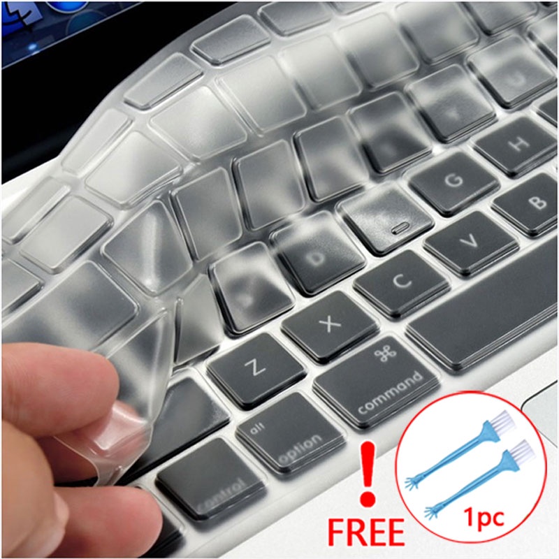 Ultra Thin Clear 0.1mm TPU Waterproof Keyboard Cover Protector for ...