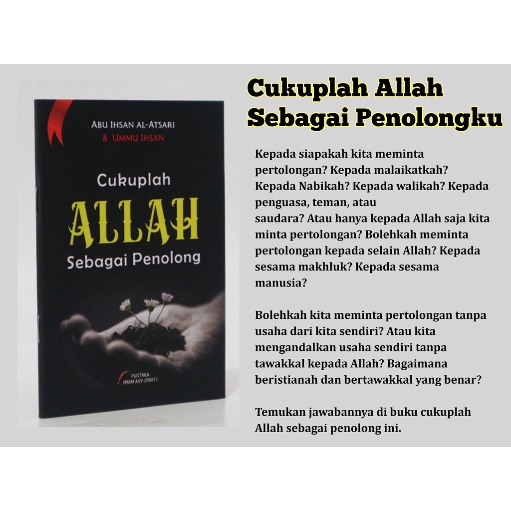 CUKUPLAH ALLAH SEBAGAI PENOLONG (Pustaka Imam Asy Syafii) | Shopee ...