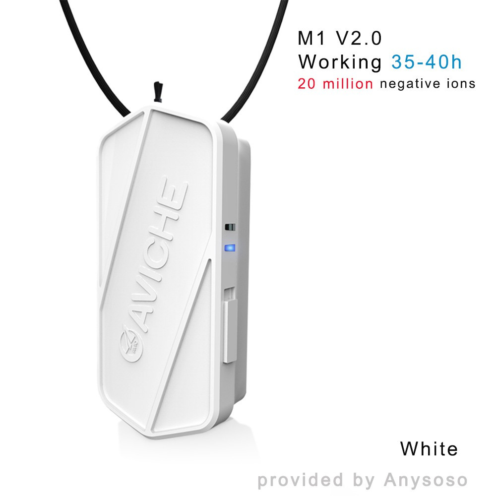 AVICHE Air Purifier M1 V3.0 Personal Wearable Air Purifier Necklace 100 million Negative Ion Generator Latest Shopee Singapore