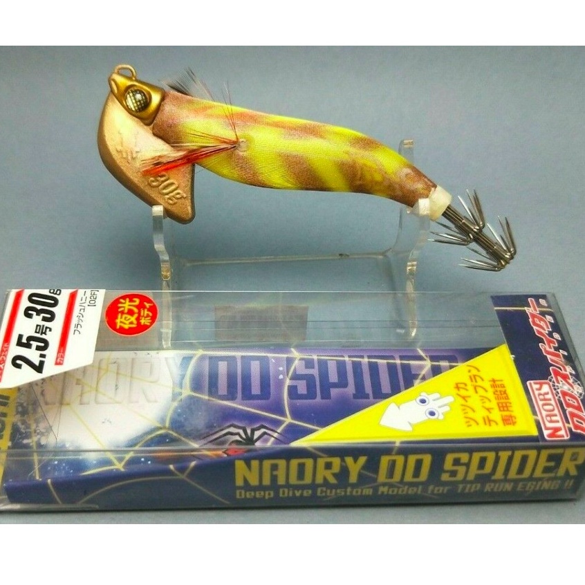 [30grams] Yamashita Squid #2.5 Naory DD Spider Tip Run Egi calamari Lure Deep Dive Eging #2.5 ...