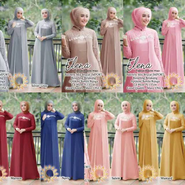 Real PICT KEBAYA GAMIS MAXY Beautiful SET - Graduation - Application ...