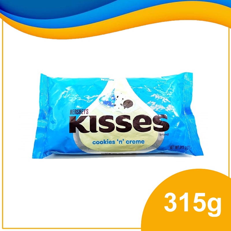 Hershey's Kisses Milk Chocolate Cookies n Creme 315g | Shopee Singapore