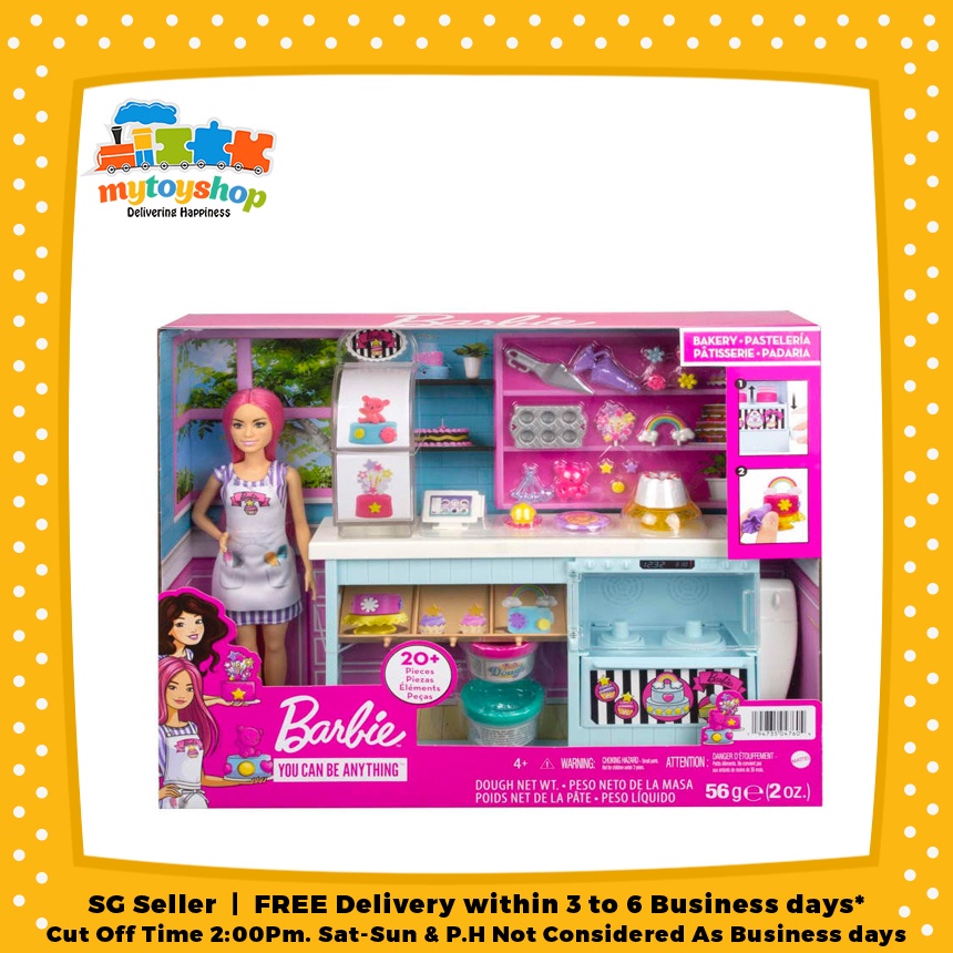 Barbie Bakery Playset | Shopee Singapore