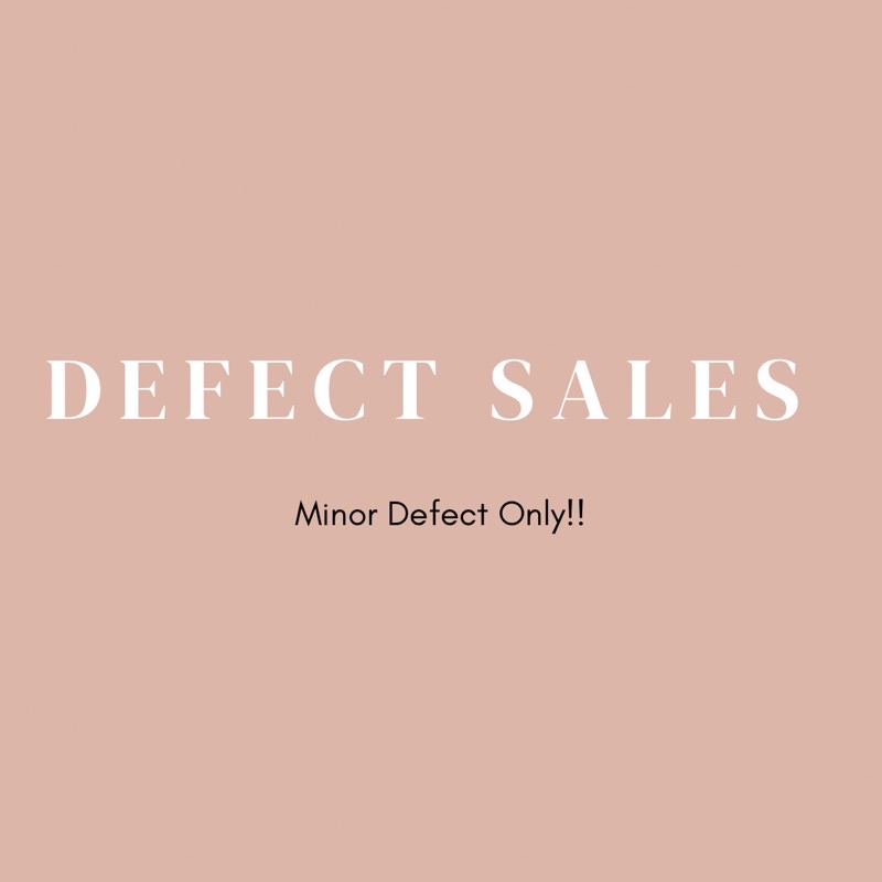 DEFECT (MINOR DEFECT) | Shopee Singapore