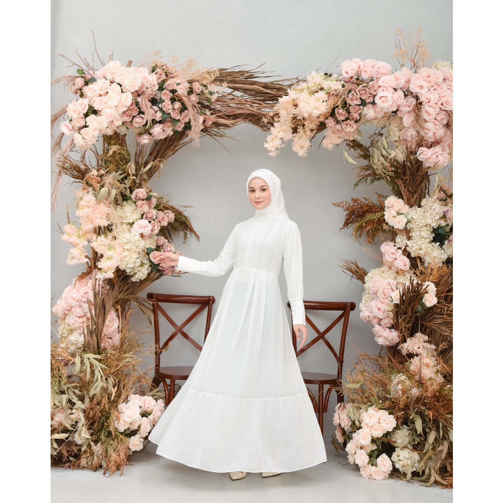 Shazfa DRESS / EID SERIES / GAMIS Width / DRESS EID FITRI | Shopee ...