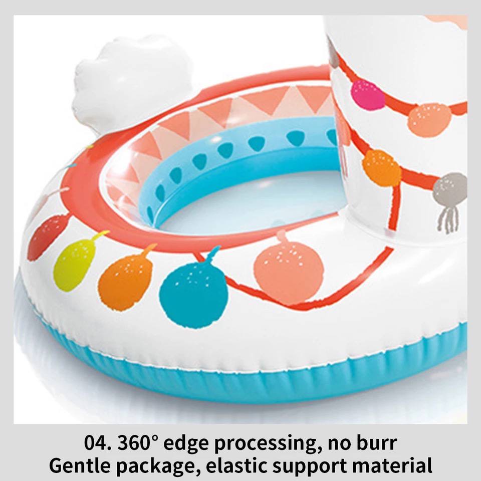 INTEX Inflatable Float Cute Unicorn Animals Swimming Ring 58221 for ...