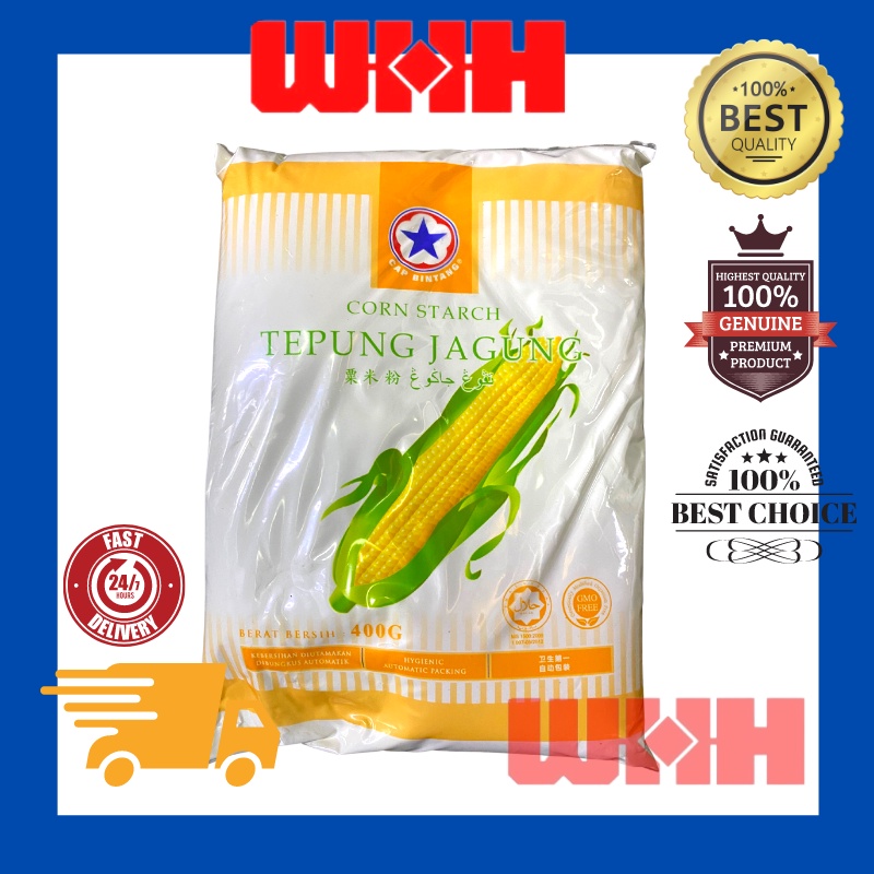 STAR CAP CORN FLOUR ENKA米粉 400GM | Shopee Singapore