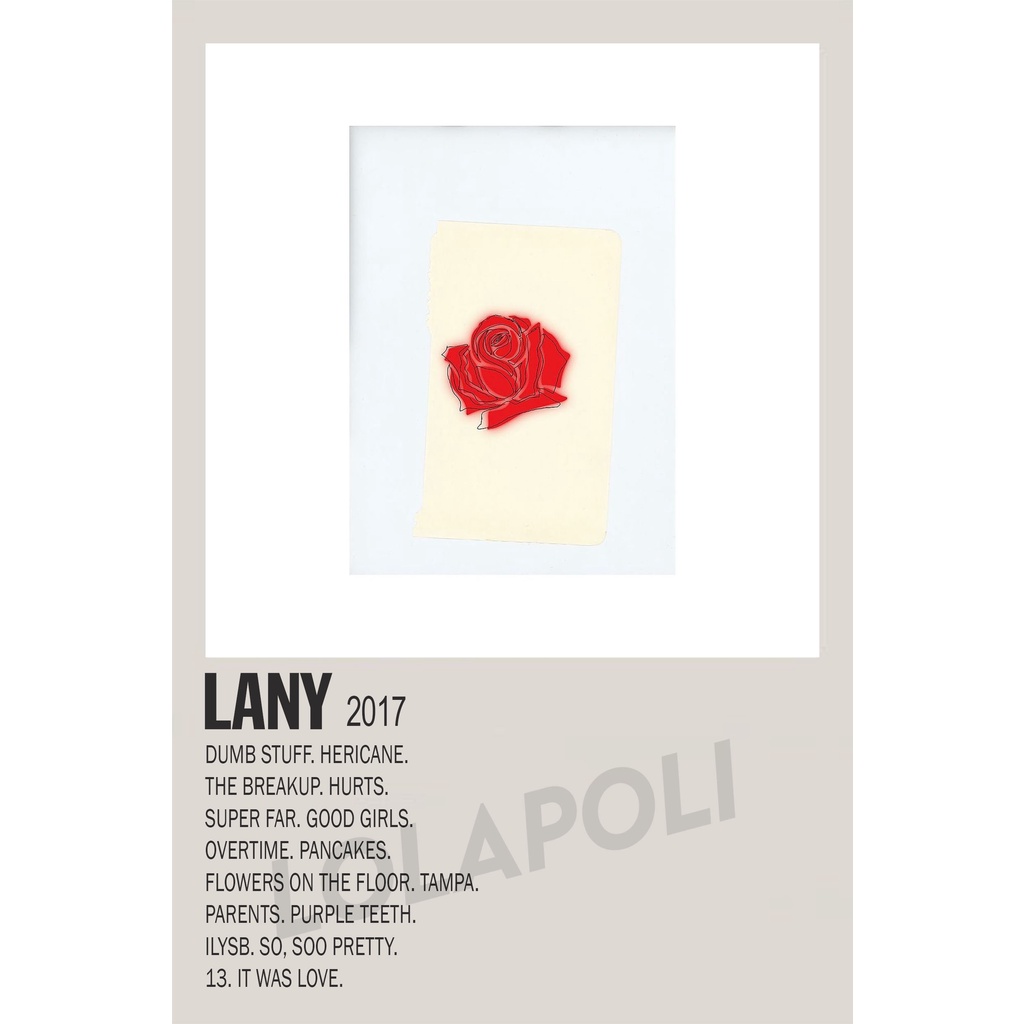 Lany Album Cover Poster - LANY | Shopee Singapore