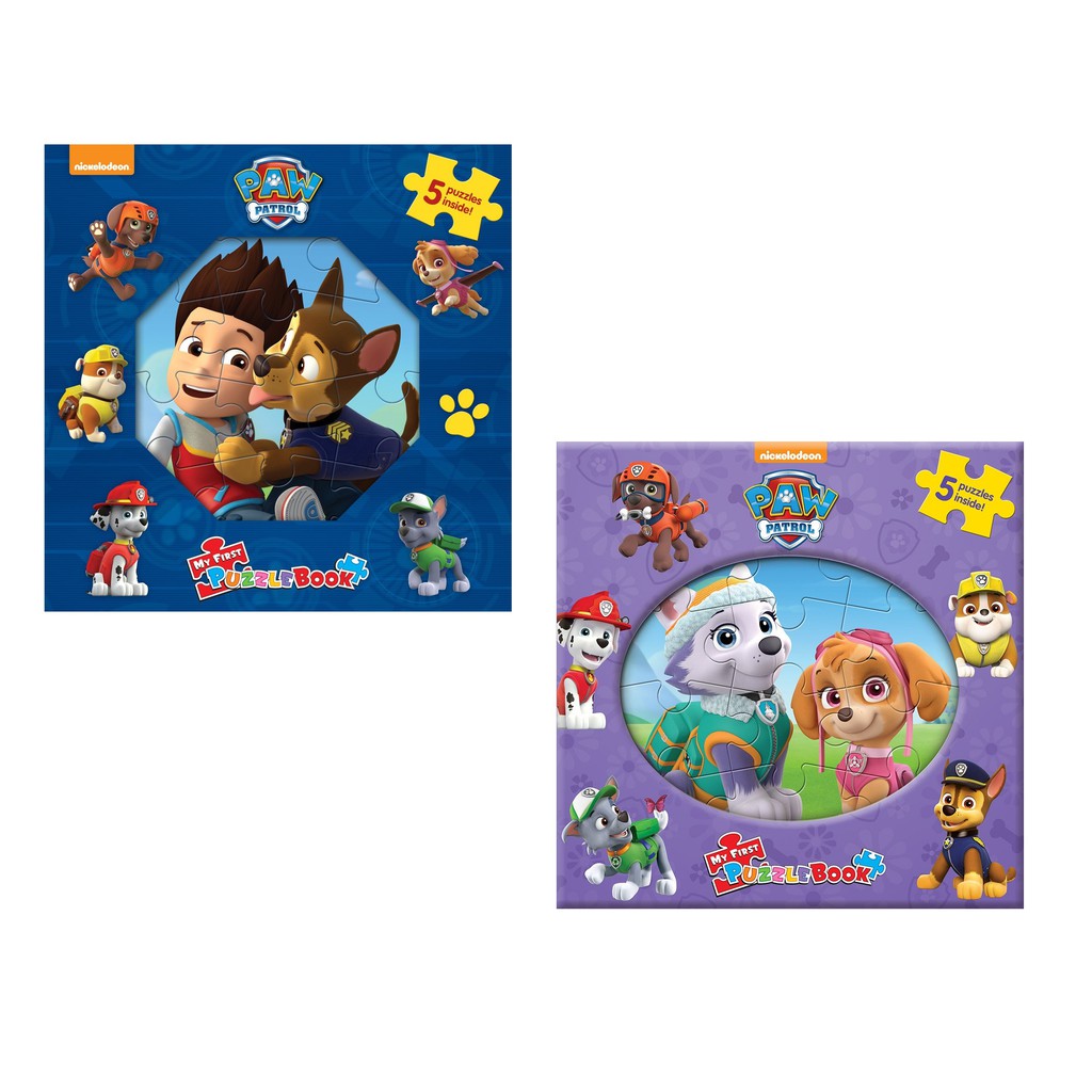 My First Puzzle Book - Paw Patrol - Peppa pig - Jurassic World ...