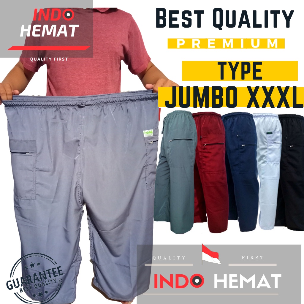 JUMBO sirwal komprang pangsi cingkrang pants prayer pants isbal cargo ...