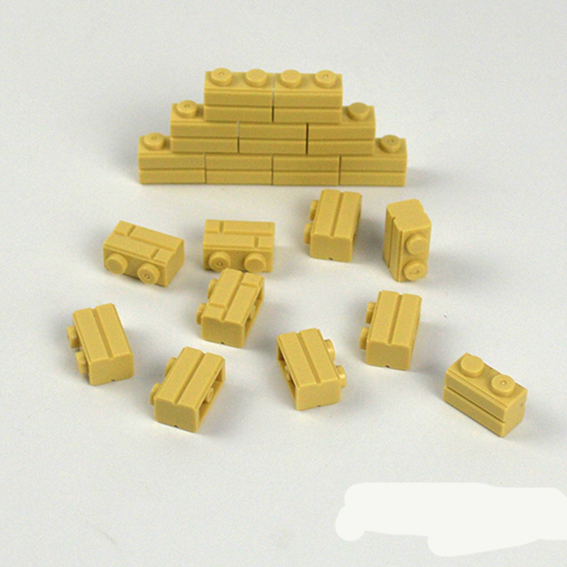 Small Particles Thick Wall Bricks 1x2 1x3 1x4 Dots Bulk Accessories ...