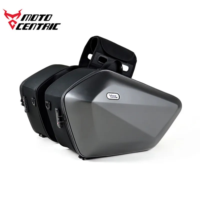 Motocentric Motorcycle Saddle Bag Waterproof Motorbike Side Bag Large ...