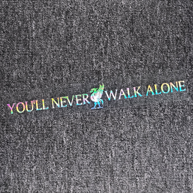 Car Stickers Liverpool You'll Never Walk Alone Football Decoration For ...
