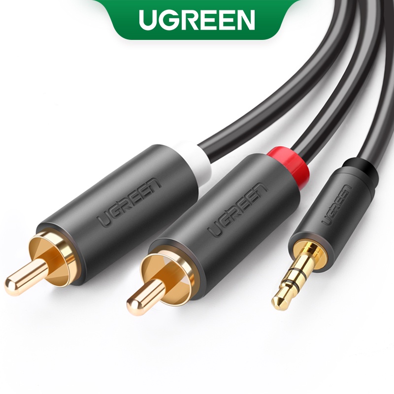 Ugreen RCA Cable 3.5mm to 2RCA Audio Stereo Auxiliary Adapter 3.5mm ...