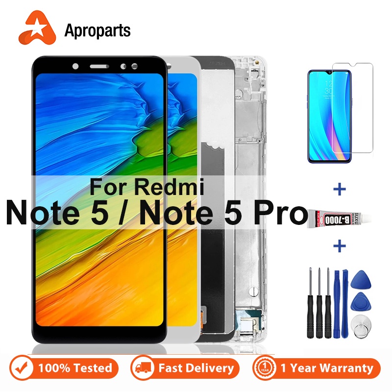 LCD For Xiaomi Redmi Note 5 Note5 Pro MEG7 MEI7 MEI7S Display Touch ...