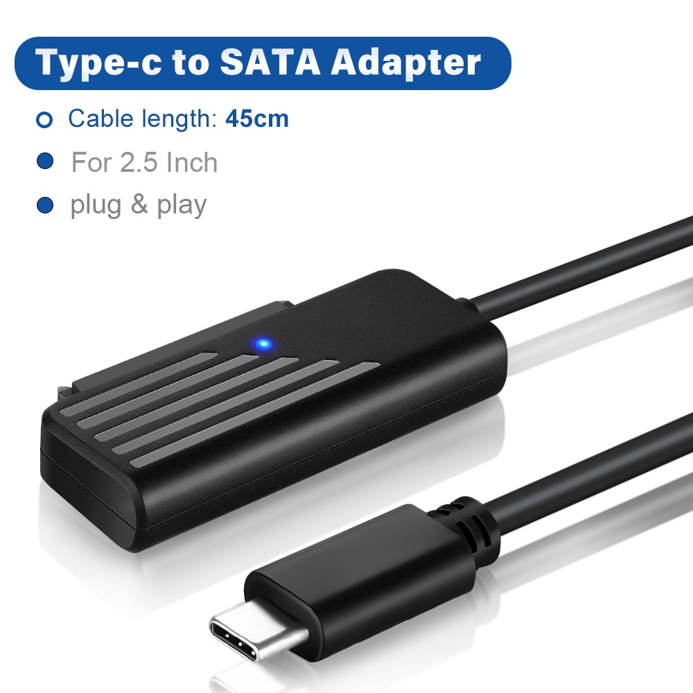 SATA to USB 3.0 Adapter Type C to SATA Cable 5Gbps High Speed Data ...