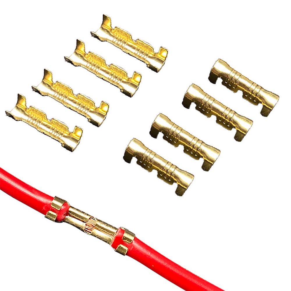 100/200/50pcs 453 U-shaped 0.3-1.5mm2 Wiring Tab Cold Inserts ...