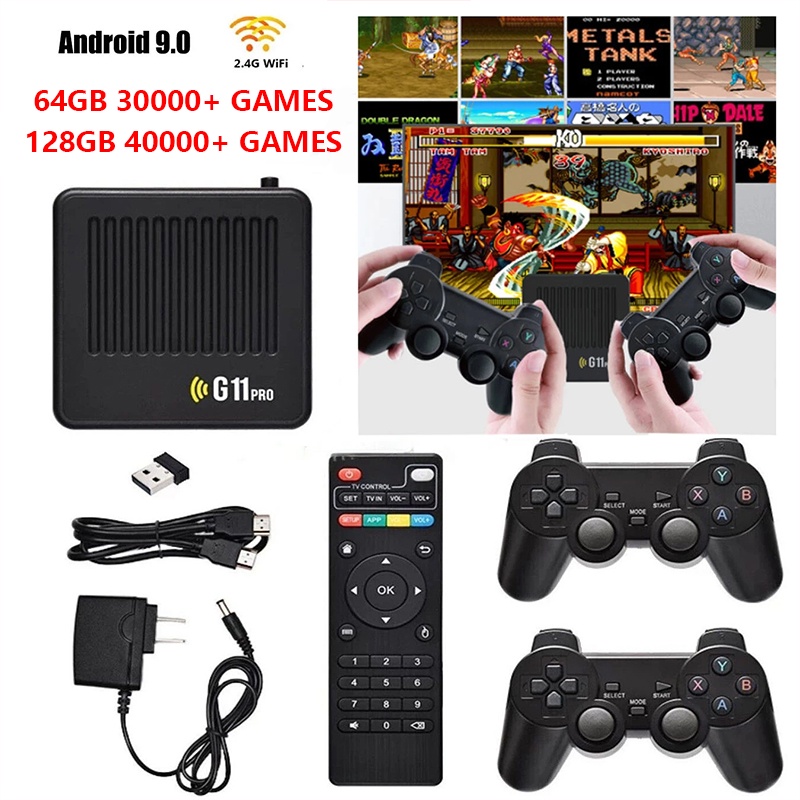 G11 Pro Video Game Box Retro Game Console 256G Built in 60000 Retro ...