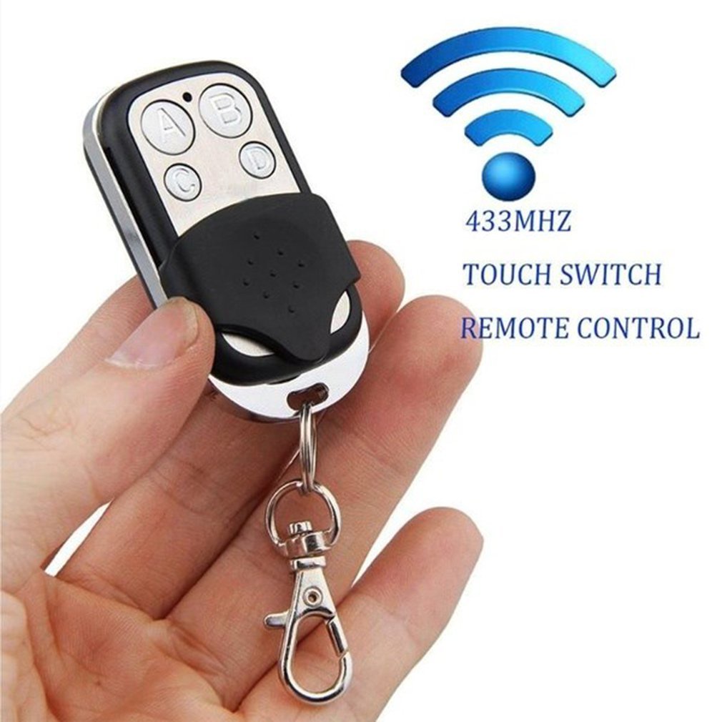 Universal 433MHZ Remote Control with 4 Buttons for Garage Door / Gate ...