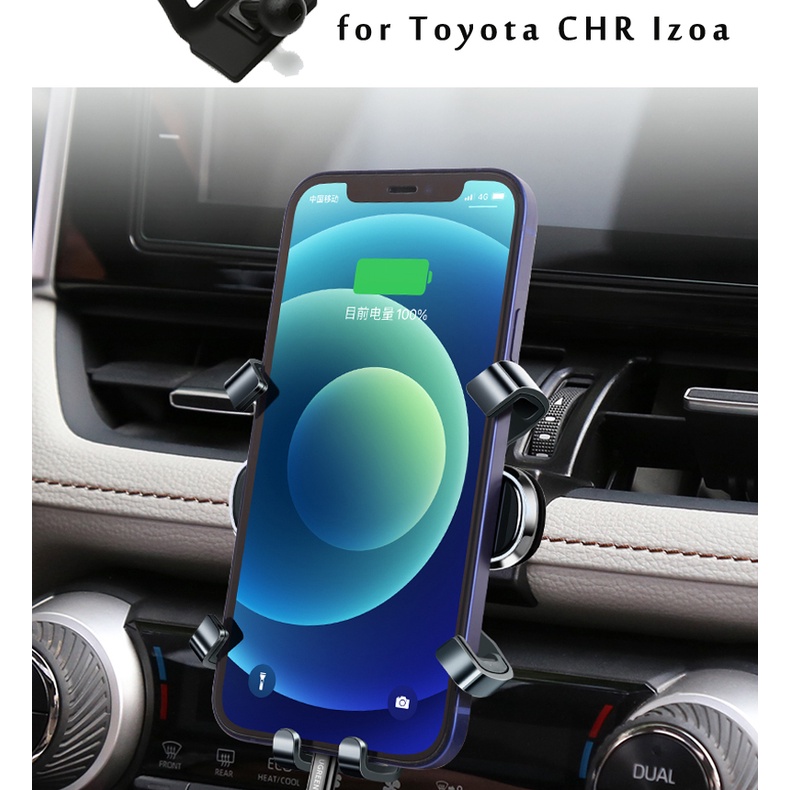 Car Phone Holder For Toyota C-HR CHR Izoa 2021 2022 Car Styling Bracket ...