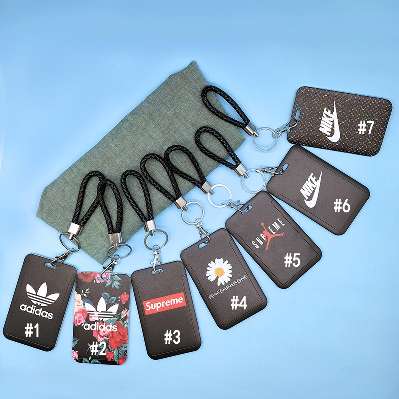 14 Designs ID Card Sleeve Wrist Strap Long Neck Lanyard ID Tag Card ...