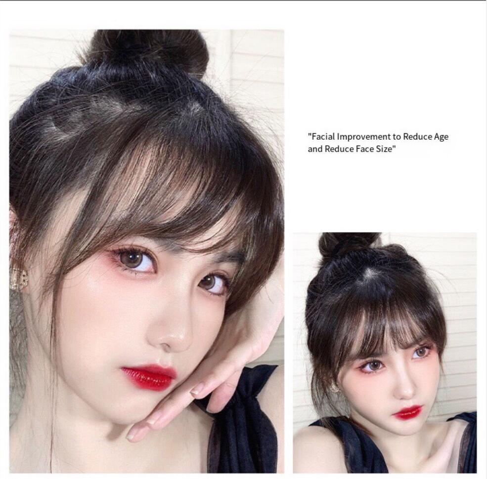 Air bangs wig women s head fake bangs women s natural forehead ...