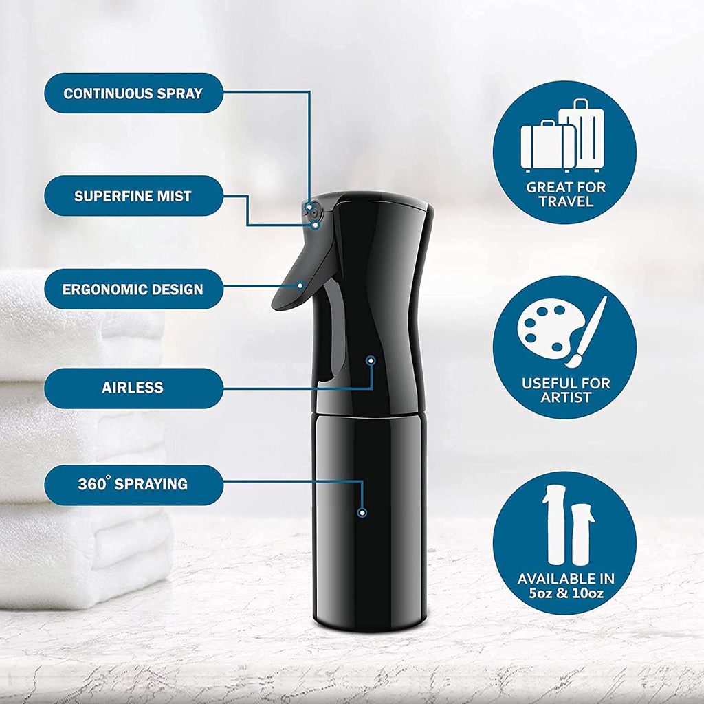 3 Pieces 160ml/200ml/300ml/500ml Ultra Fine Mist Sprayer /High Pressure ...