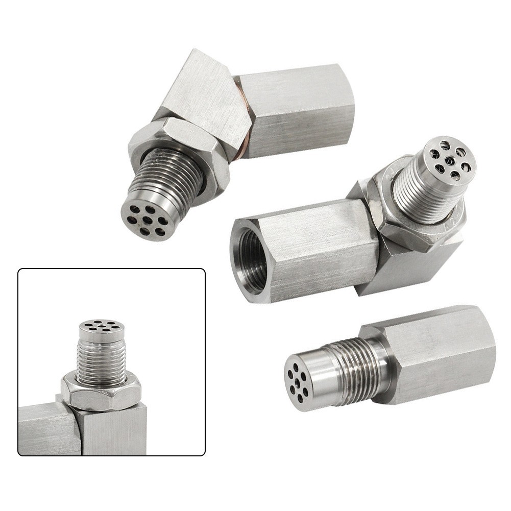 【BABY】Spacer Adapter Check Engine Light CEL mini catalyst O2 Sensor ...