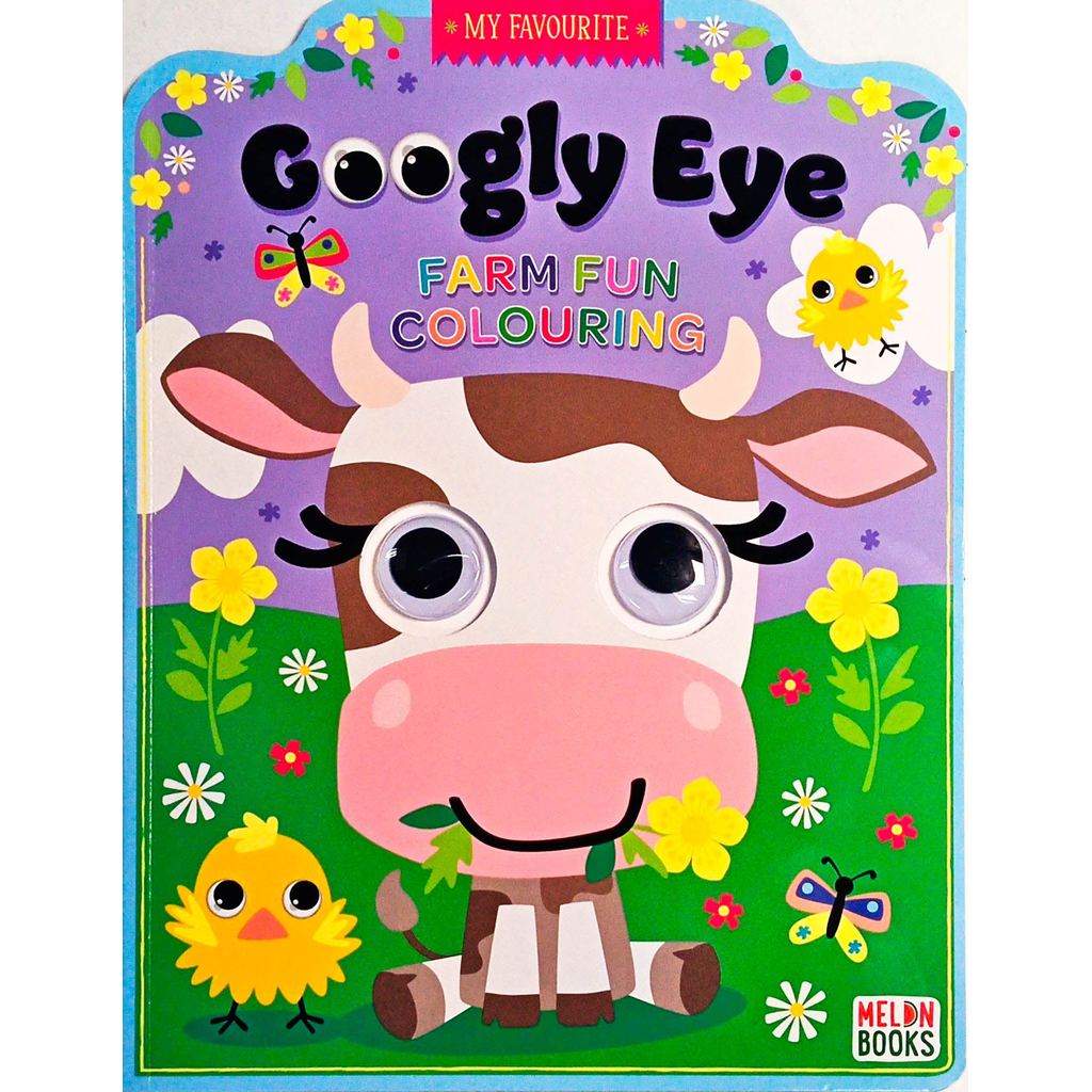 (BX) GOOGLY EYE FARM FUN COLOURING (UB) | Shopee Singapore