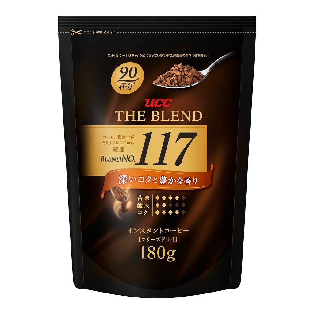 UCC The Blend 117 Instant Coffee Bag 180g RF [From Japan!] | Shopee ...