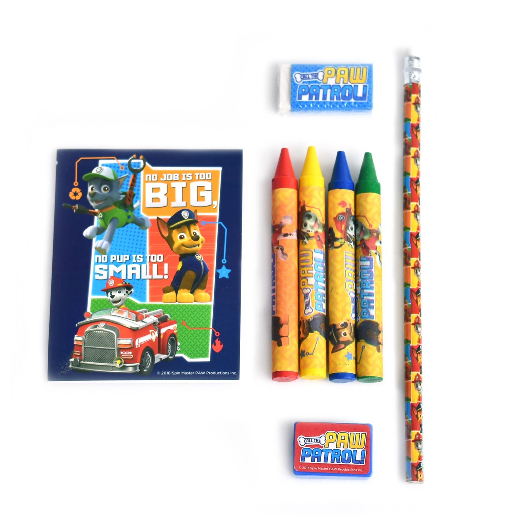 Paw PATROL Original Coloring Package 8pcs Coloring Set PWP-6259 ...