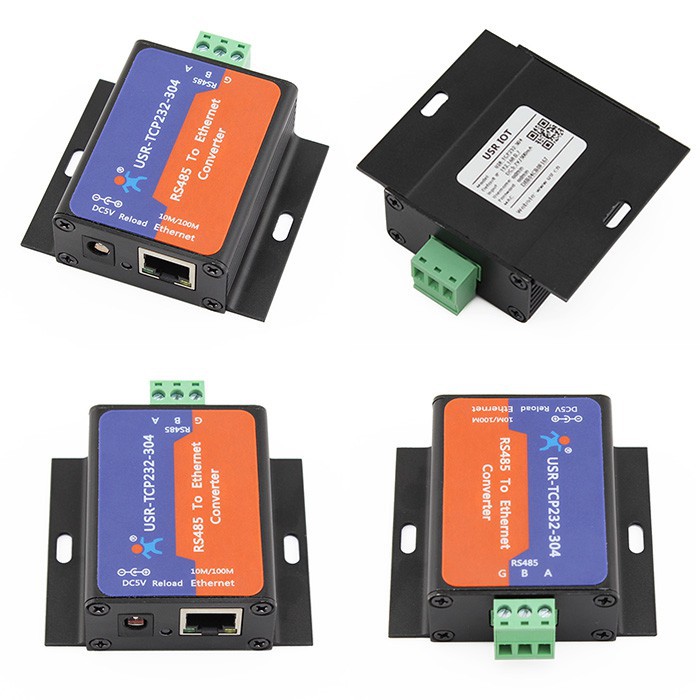 USR-TCP232-304 RS485 to TCP/IP Ethernet Server Converter Module Built-in Webpage | Shopee Singapore