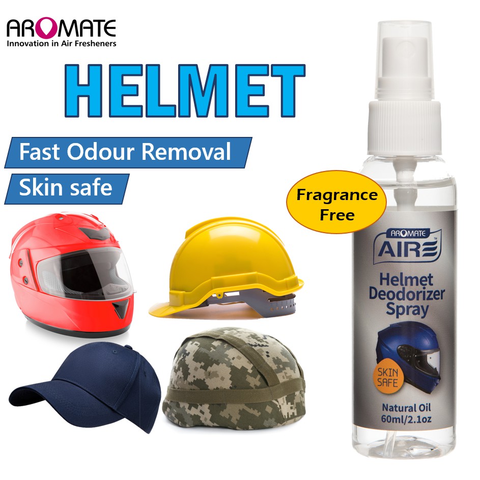 Aromate Helmet Deodorizer Spray | Shopee Singapore
