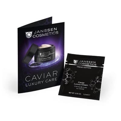 Janssen - Caviar Luxury Cream 1.5ml (Sample Card + Sachet) | Shopee ...