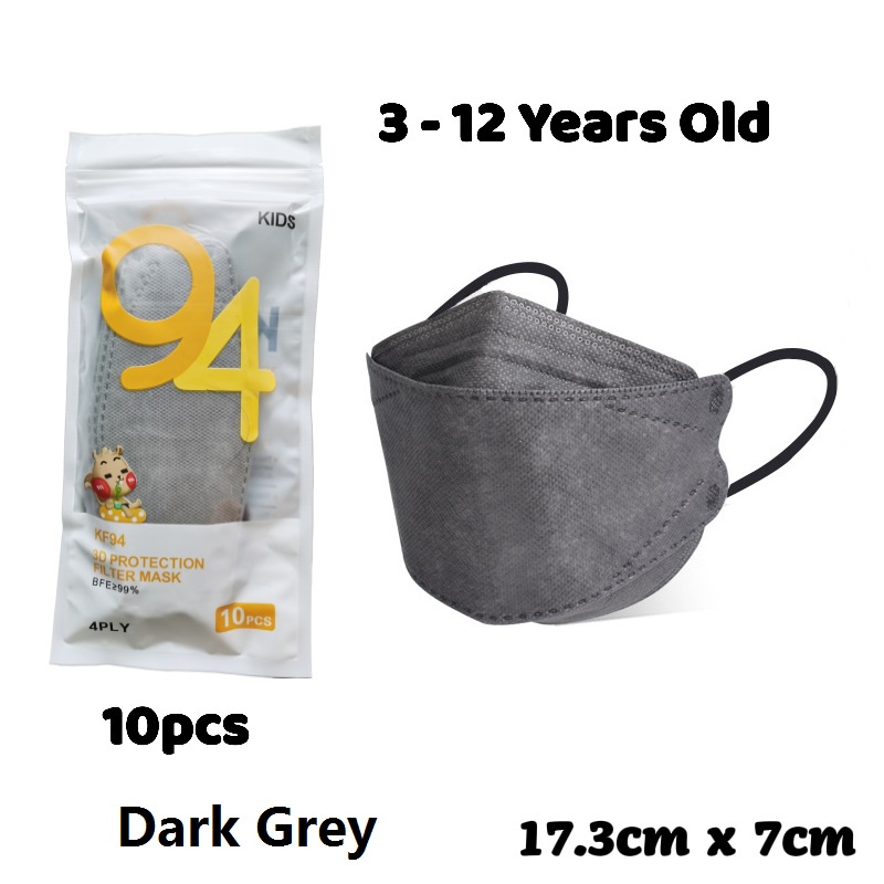 【Local Ready Stock】 KF94 Korea Mask | BFE ≥99% | 4 PLY | 3D Face Mask ...
