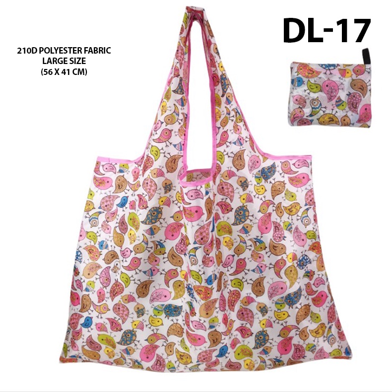 Foldable Shopping / Tote / Eco / Recycle Bag (Reusable) | Shopee Singapore