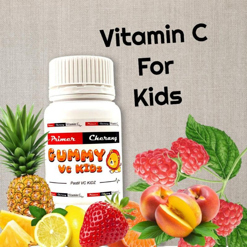 (Hq) Gummy VC Kidz by Primer Cherang Vitamin c - Vitamin c - Child ...