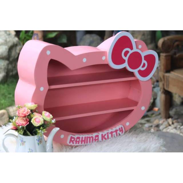 Hello kitty rack. Hk Shelf. Hello kitty Box. Custom minimalist shelves ...