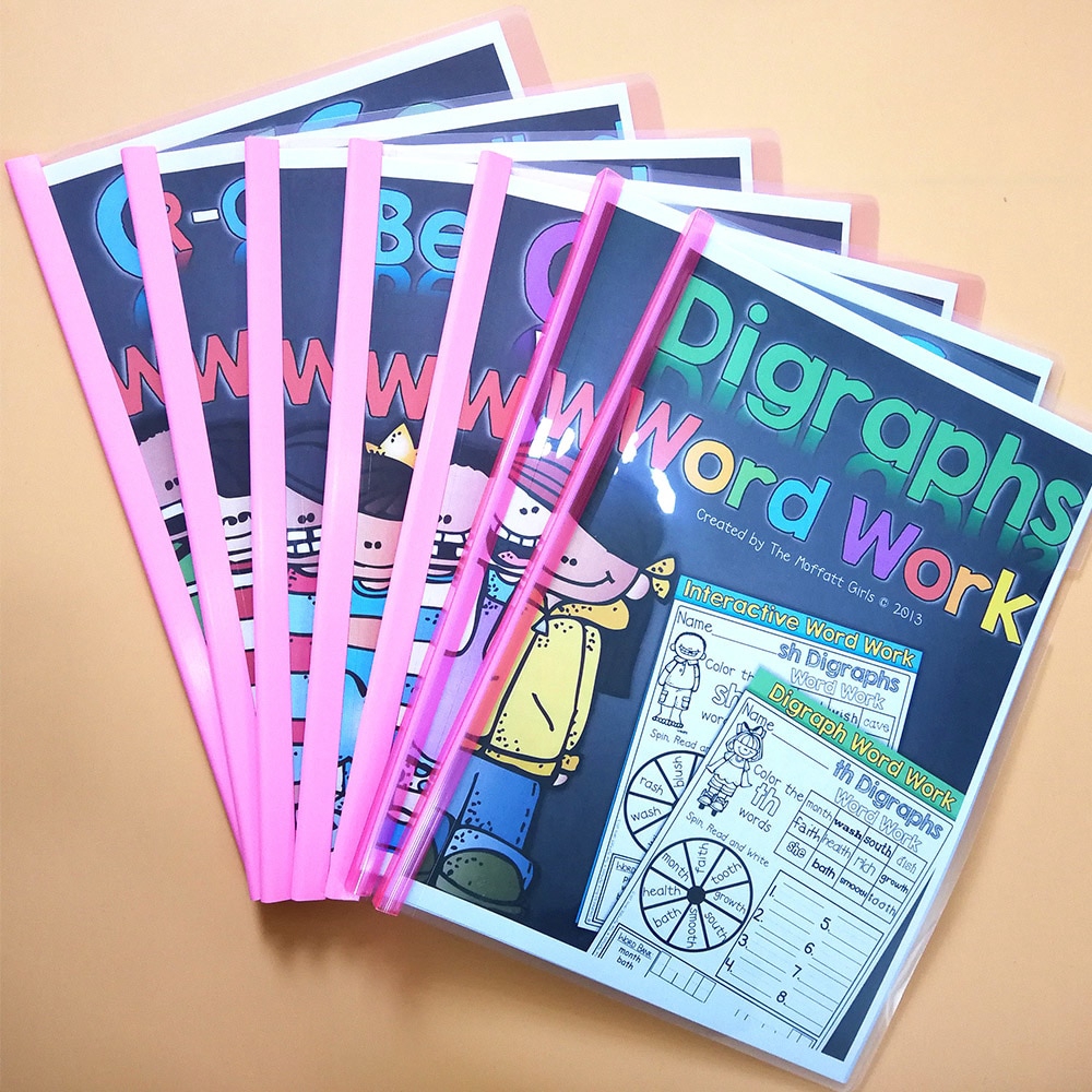 Interactive Phonics Blends Cvc Cvce Word Family English Workbook ...