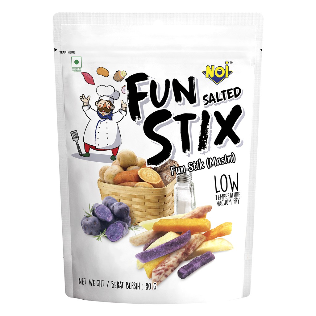 Tong Garden Noi Funstix Potato Stick 80g (Bundle of 2) | Shopee Singapore
